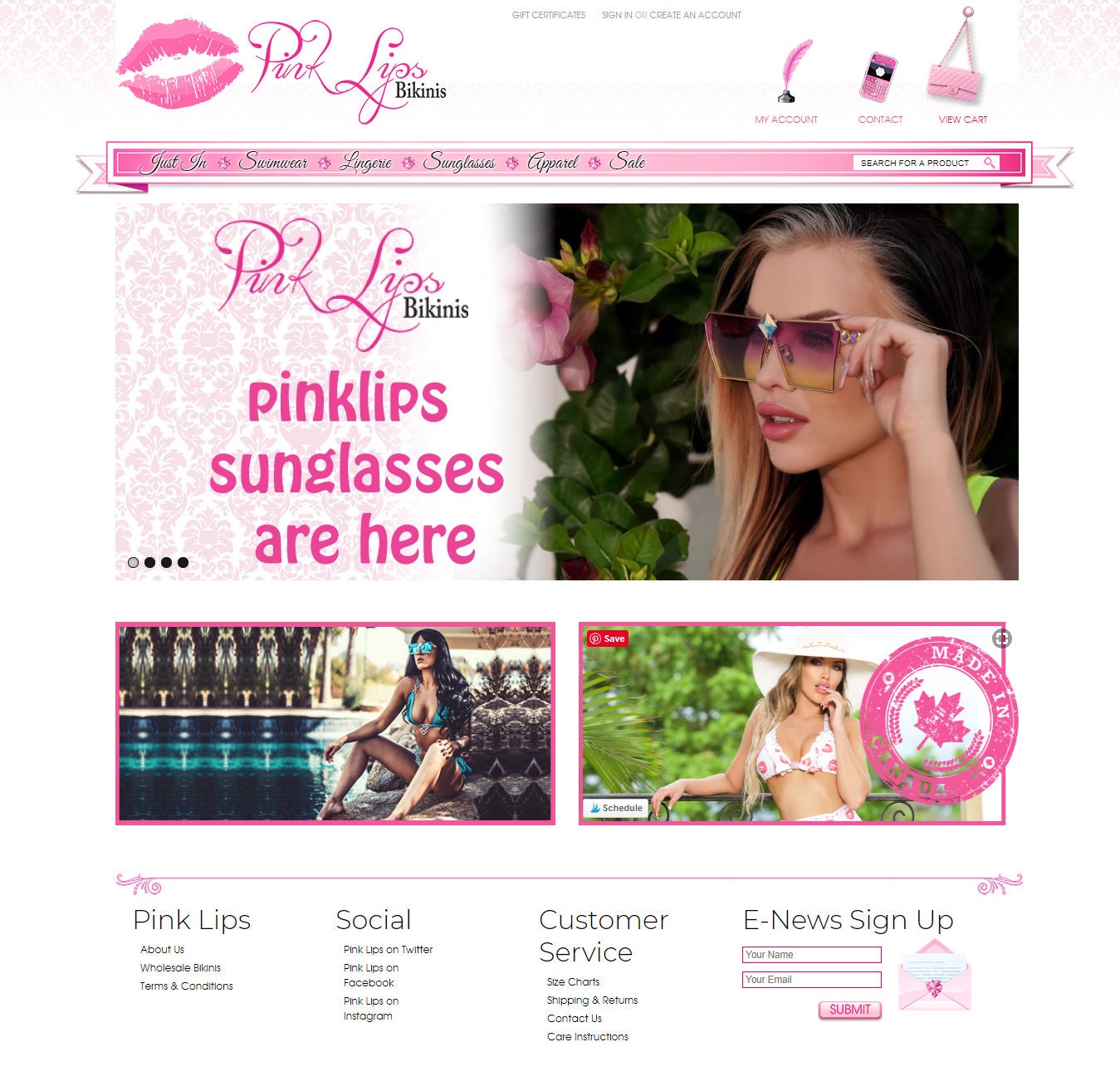 Custom Boutique E-commerce Website Design. Fashion, Clothes, Beauty ...