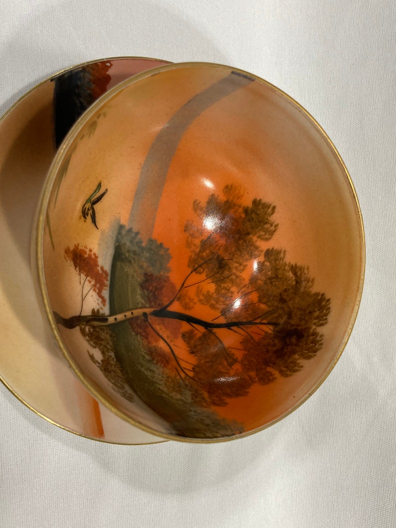 Noritake Morimura China Made in Japan Tree in the Meadow | Etsy