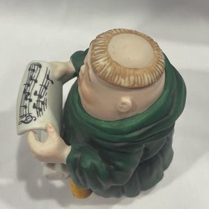 Dept 56, Merry Maker, Sidney the Singer, Friar With Song Scroll, Monk ...