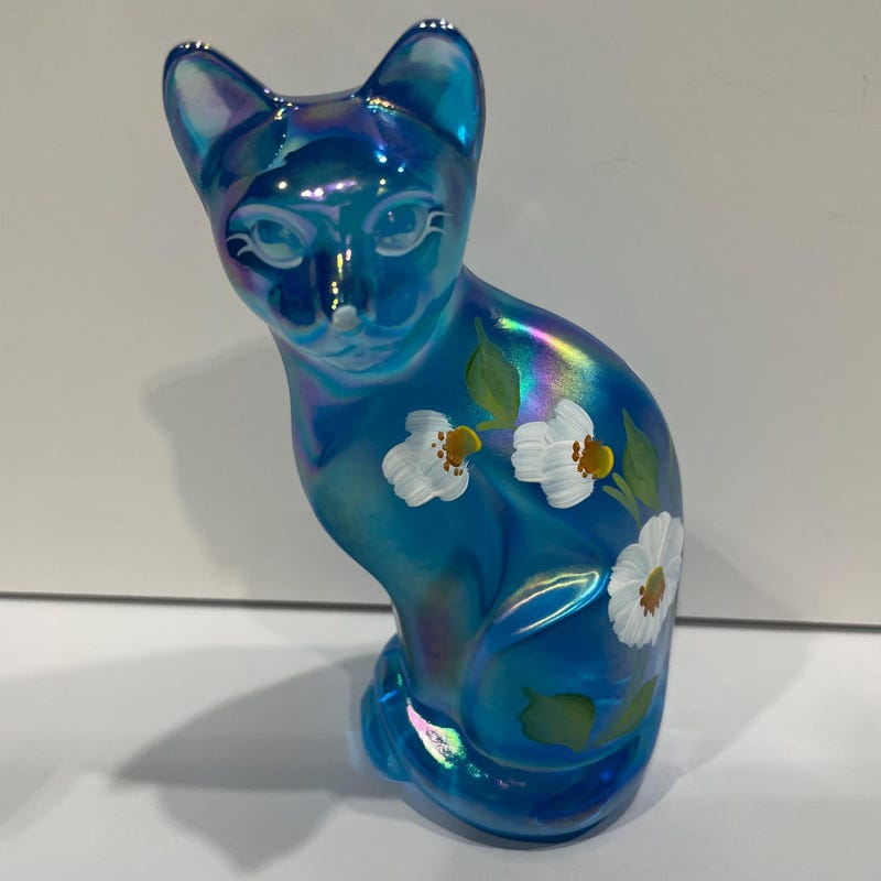 Fenton Cat - Etsy