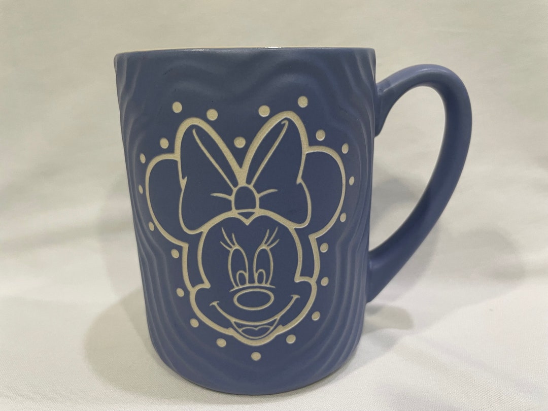 Minnie Mouse Coffee Mug, Minnie Mouse Blue Mug, Walt Disney Company Mug ...