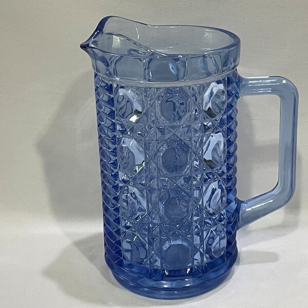 Blue Milk Pitcher - Etsy
