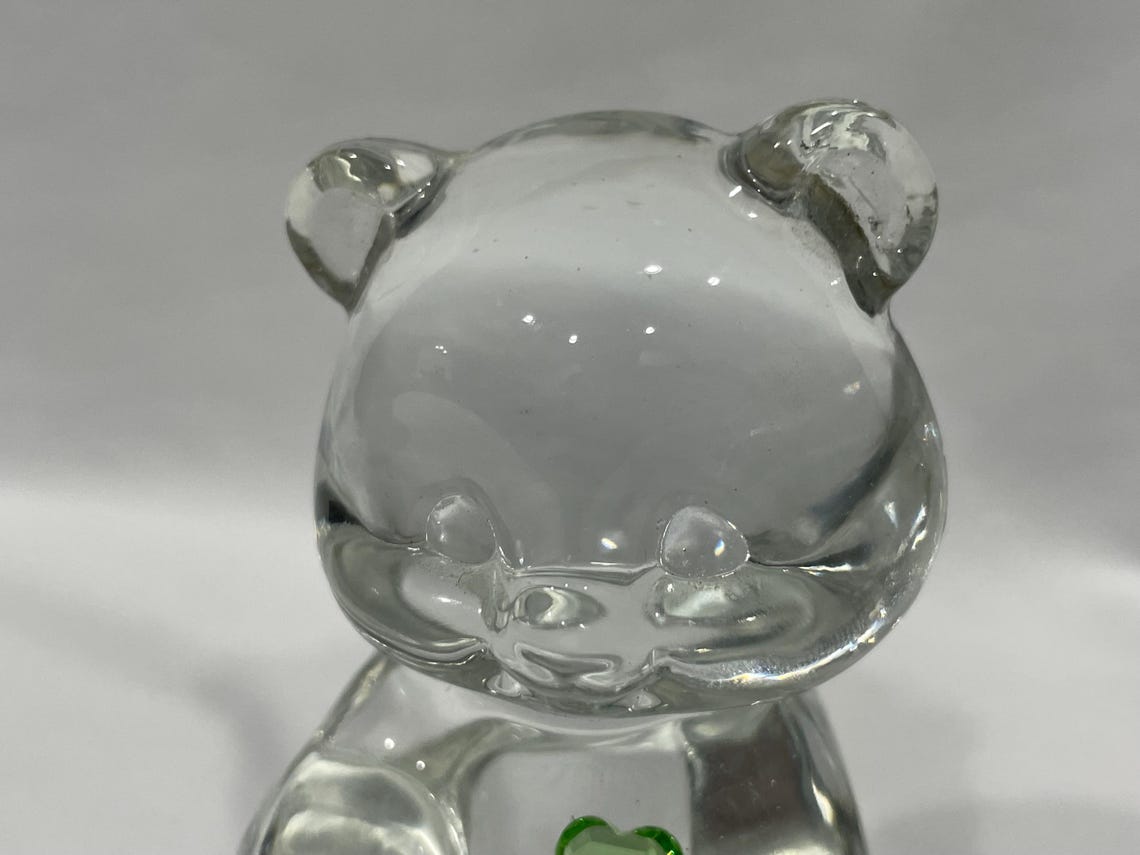 Fenton Birthstone Bear, February Birthday Bear - Etsy