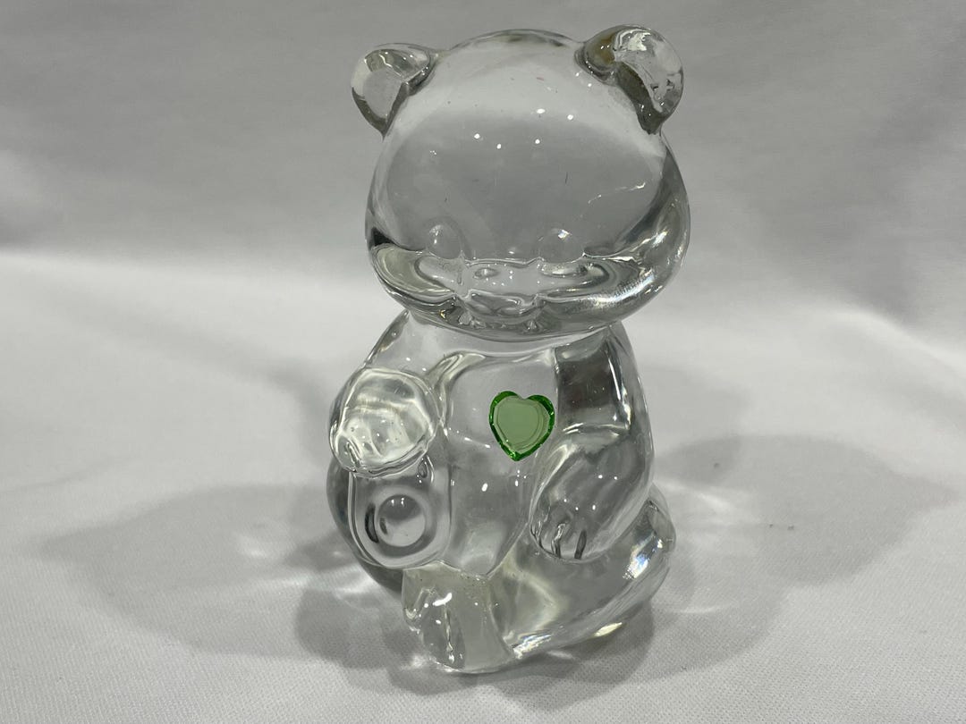 Fenton Birthstone Bear, February Birthday Bear - Etsy