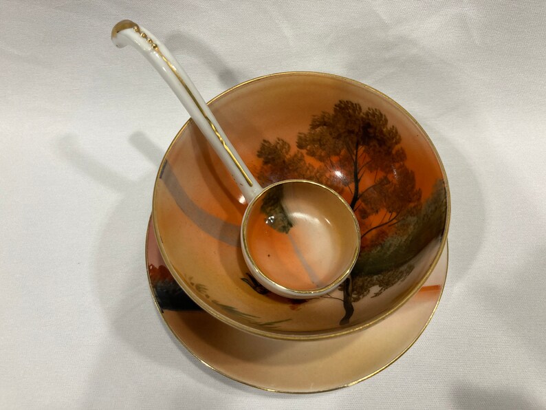 Noritake Morimura China Made in Japan Tree in the Meadow | Etsy