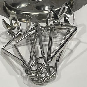 American Metal Crafting Escargot Tray and Tongs, Snail Trays and ...