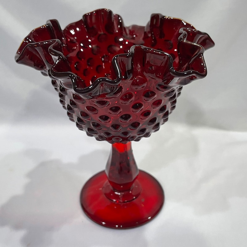 Fenton Candy Dish - Etsy