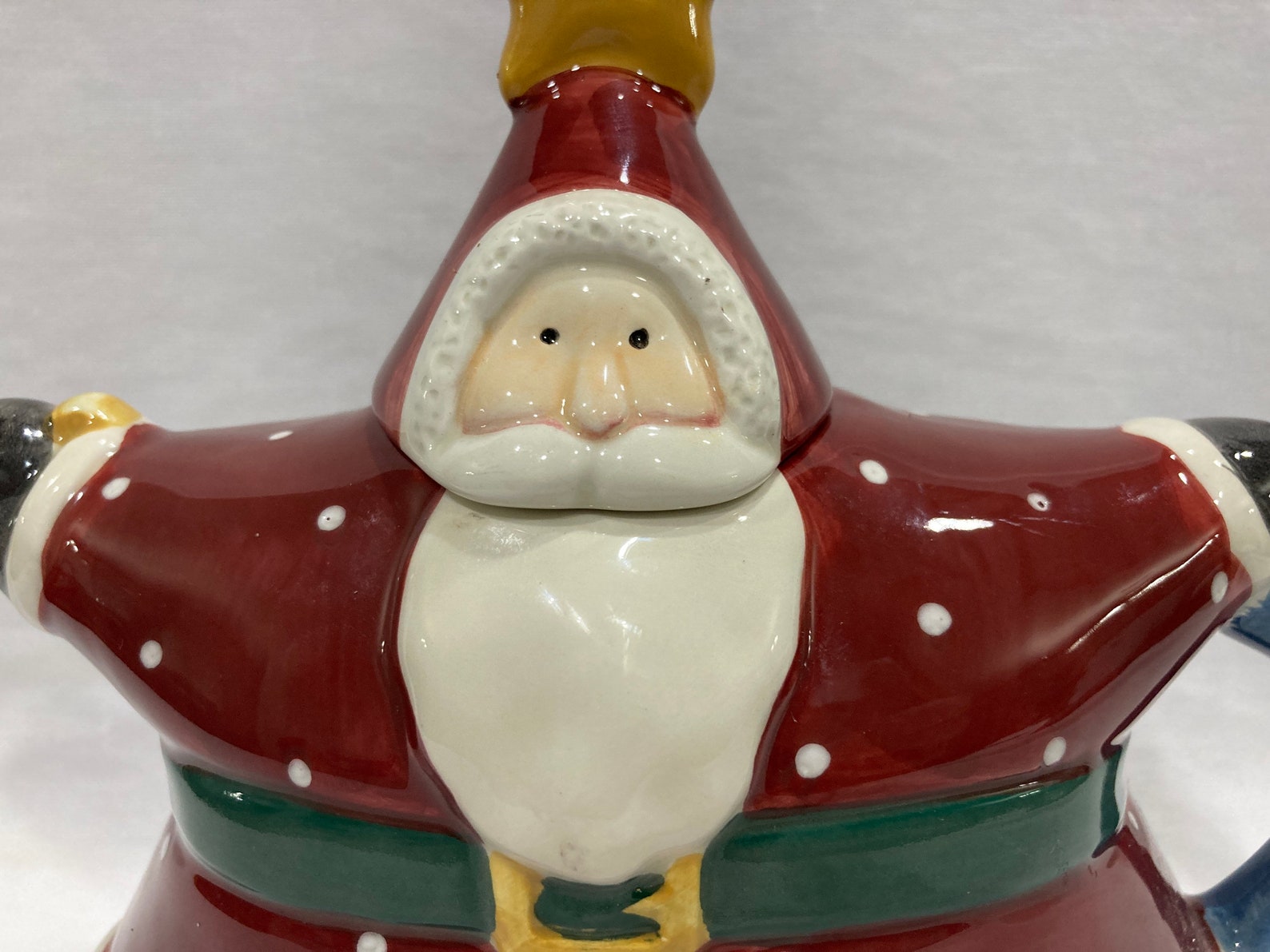 Santa Clause Teapot Star Shaped Teapot Sakura Pottery - Etsy