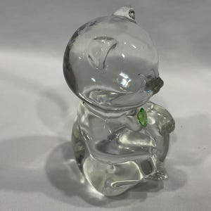 Fenton Birthstone Bear, February Birthday Bear - Etsy