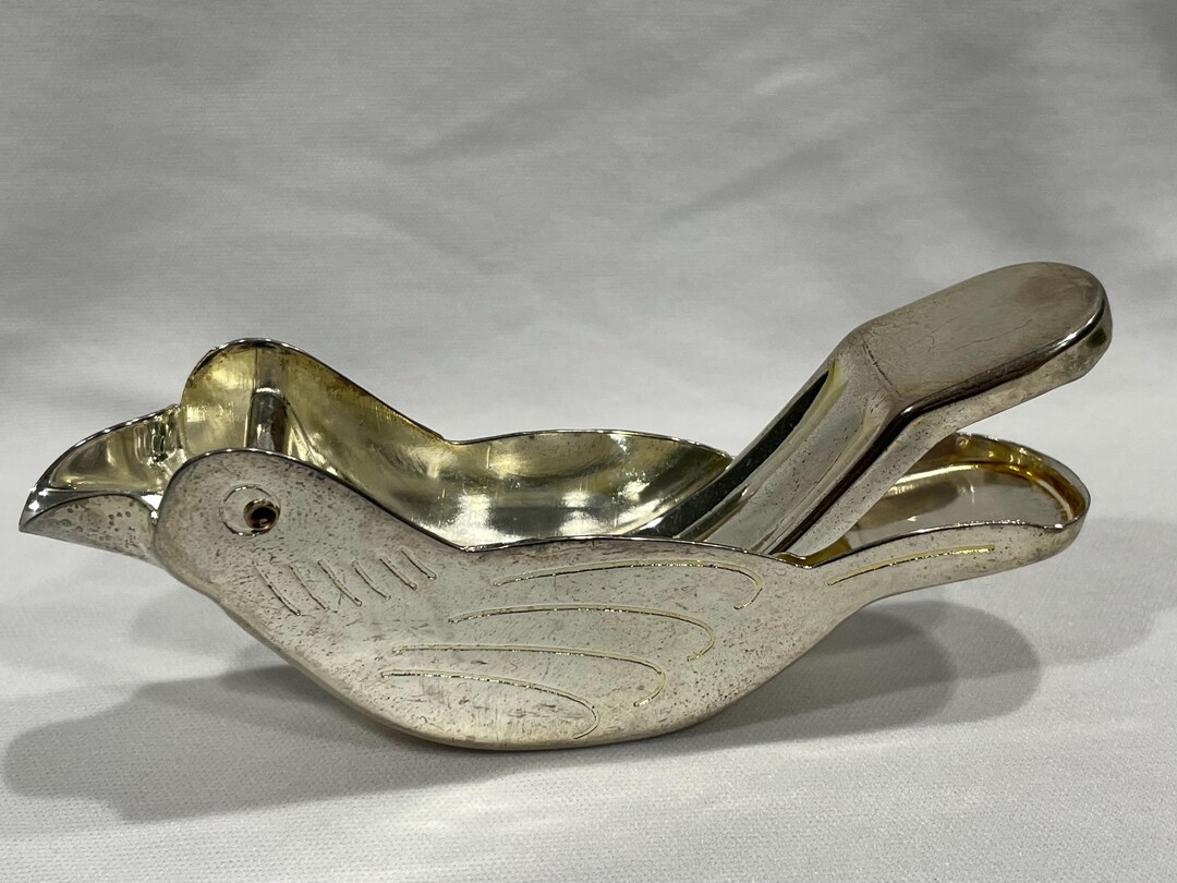 Regal Qualitgy Silverplate Bird Lemon Slice Squeezer, Made in Hong Kong ...