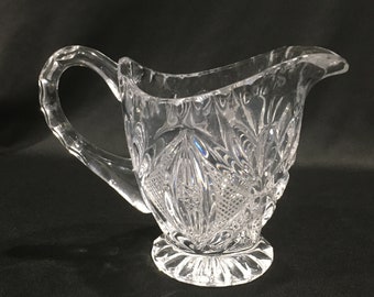 Crystal Creamer - Etsy