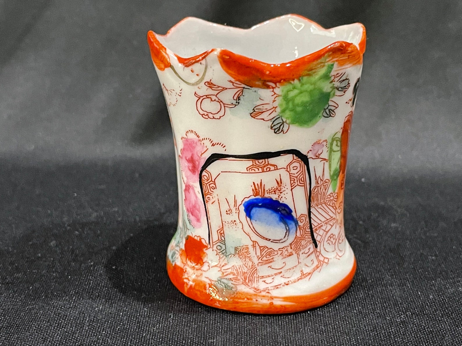 Japanese Hand Painted Geisha Toothpick Holder | Etsy