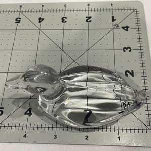 Crystal Duck, Glass Duck, Duck Paperweight - Etsy