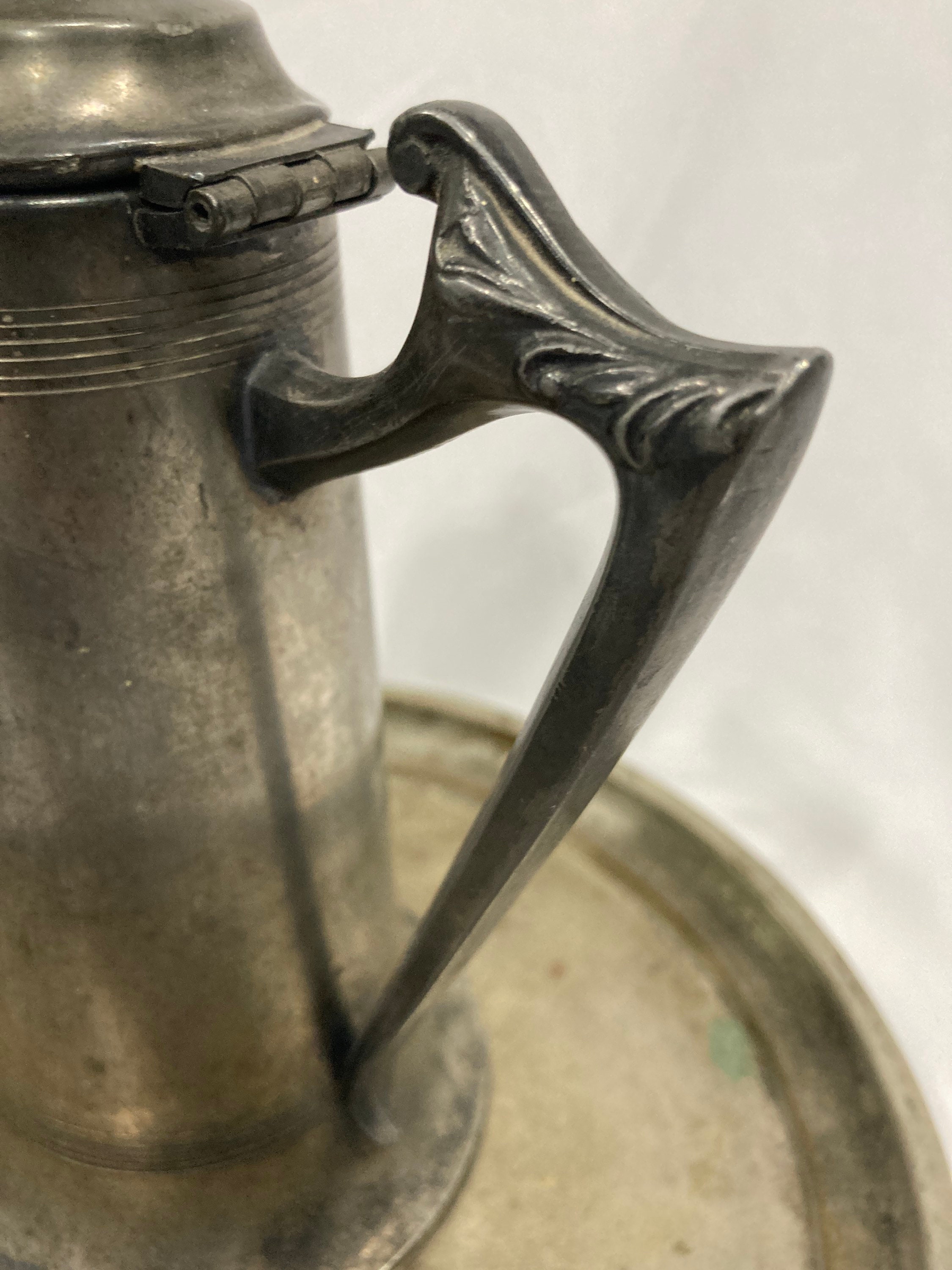 Antique Sheffield Plate 1111 Small Hinged Lid Coffee Server - Etsy