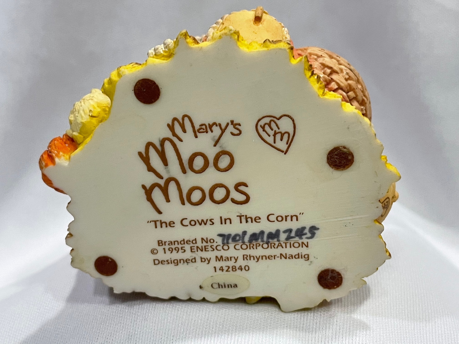 Mary's Moo Moos Enesco the Cow is in the Corn 1995 - Etsy