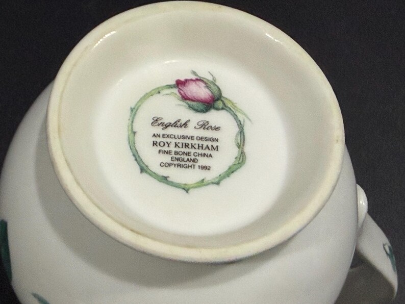 English Rose Bone China Mug, Ron Kirkham - Etsy