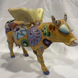 Cow Parade, Cow Angel, Cow Parade 9127, Cow With Angel Wings - Etsy