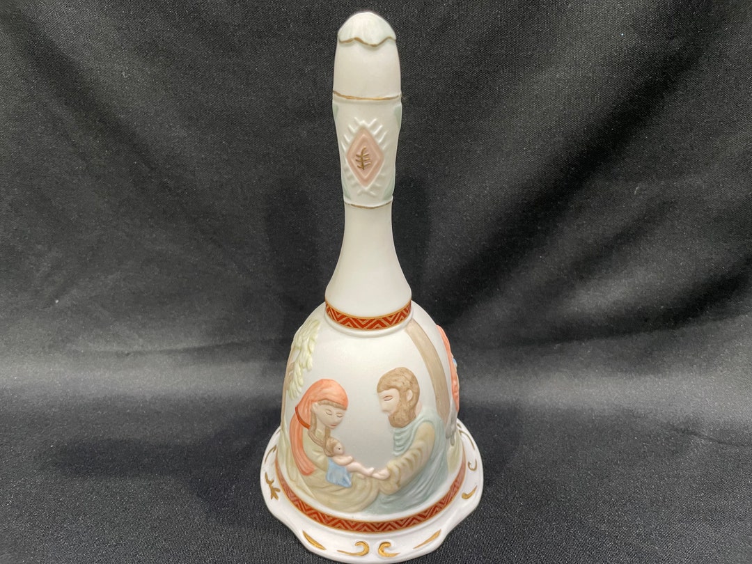 Lefton Christopher Collection, Nativity Scene Bell 06857 - Etsy