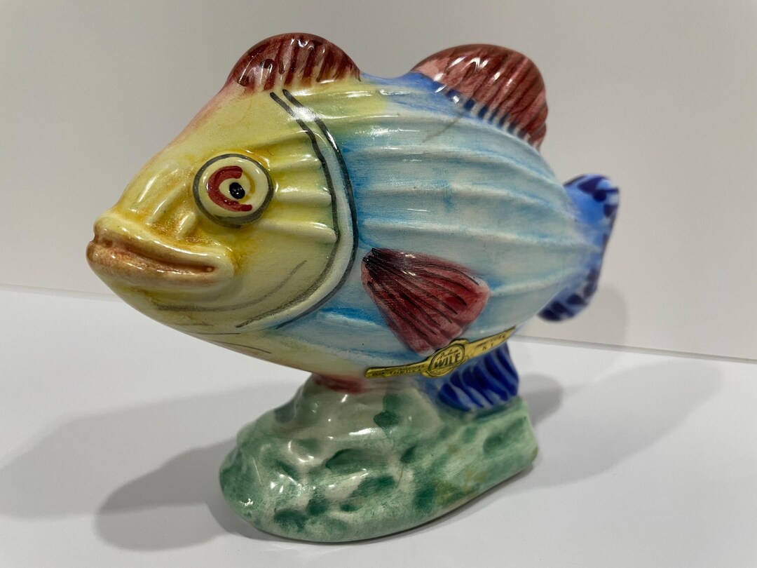 Garnier Framce Fish Decanter, Colorful Fish Made in Italy - Etsy