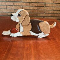 Beagle Intarsia - Etsy