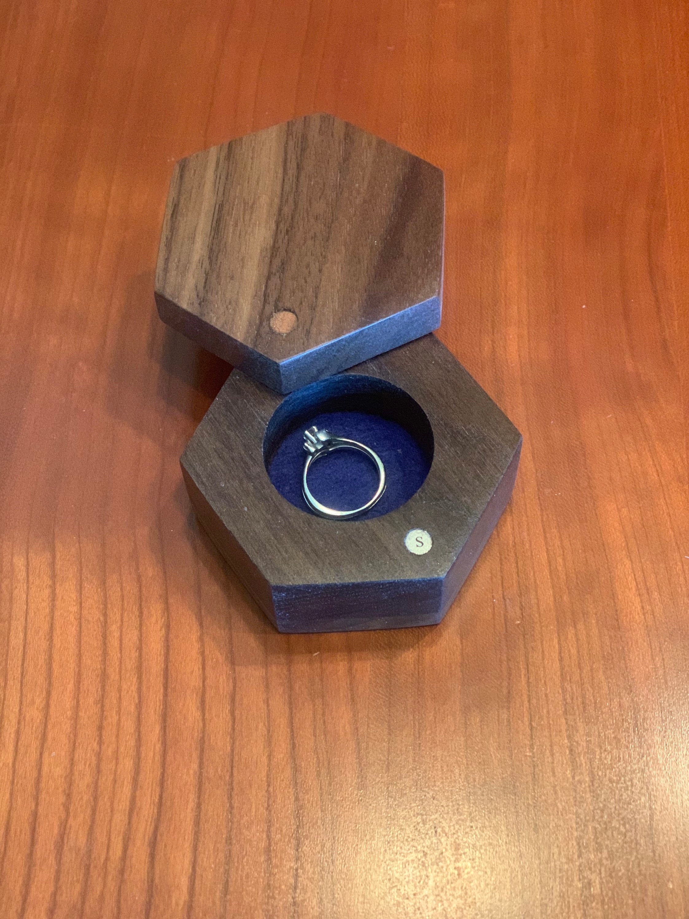 Engagement Ring Presentation Box - Etsy