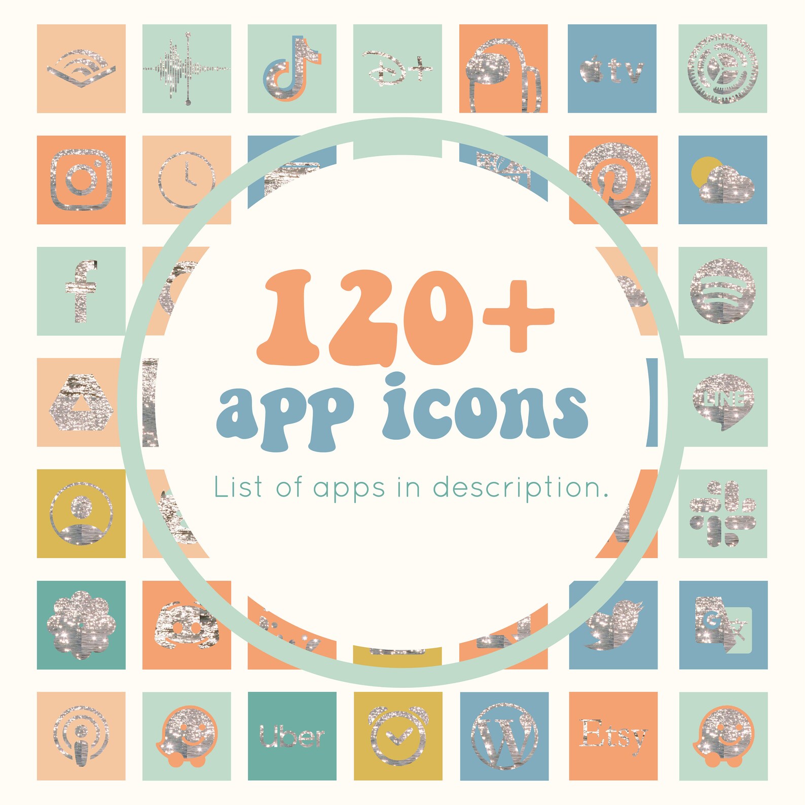 VSCO App Icons Pack 120 Retro IOS 14 App Covers Aesthetic Icons ...