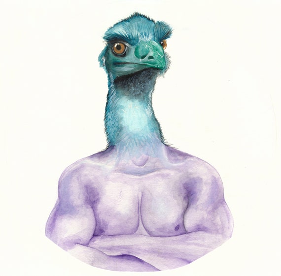 エミュー スプラッシュ アート