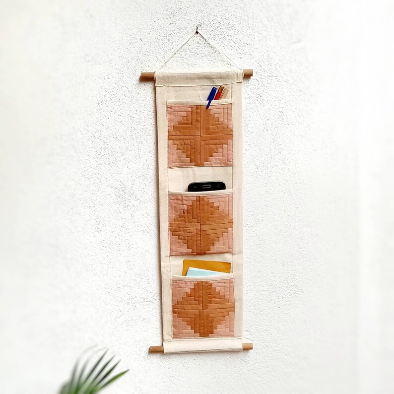 Mail Organizer Wall Organizer Three Pockets Closet Door - Etsy