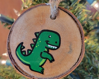T-rex Ornament - Etsy
