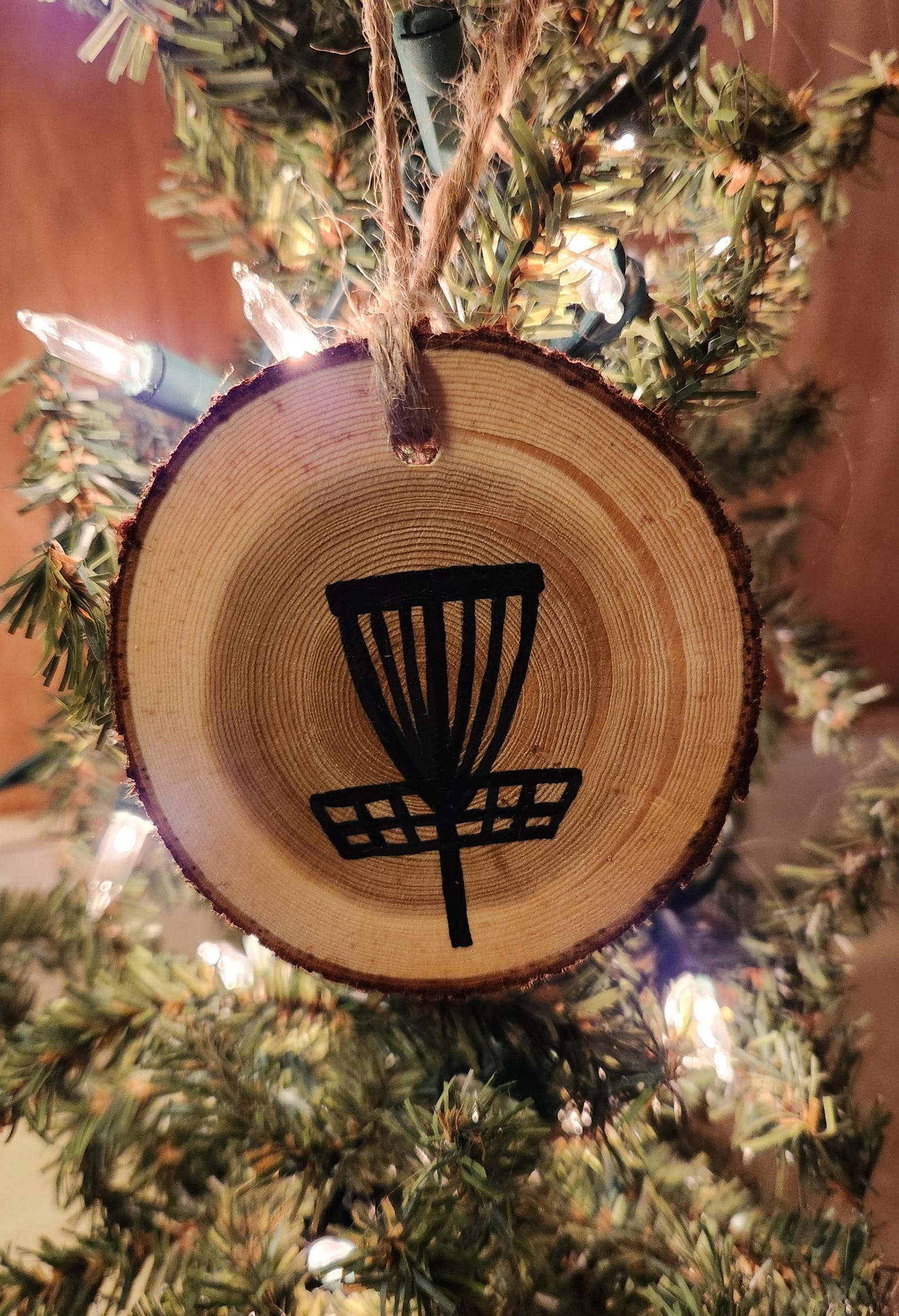 Disk Golf, Frolf, Disk Golf Basket Ornament - Etsy