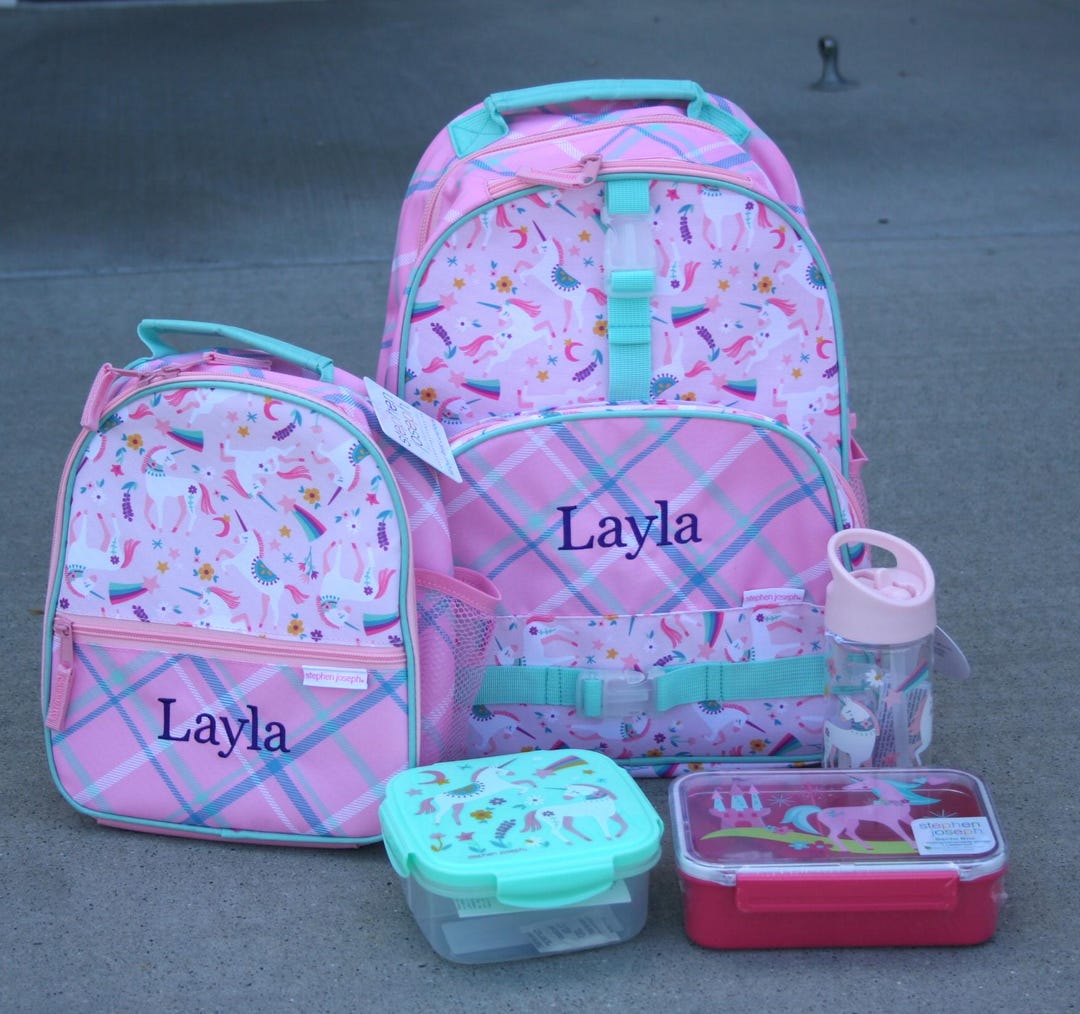Kids Backpack and Lunch Box Set, Personalized Kids Back Pack, Kids ...