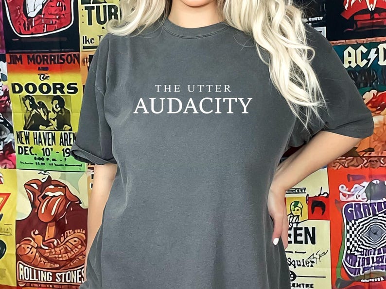 The Utter Audacity SVG, PNG Digital File, for Cricut, DTF ...