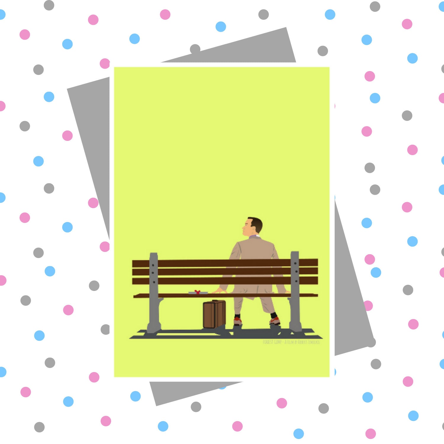 Forrest Gump Blank Digital Ecard - Etsy