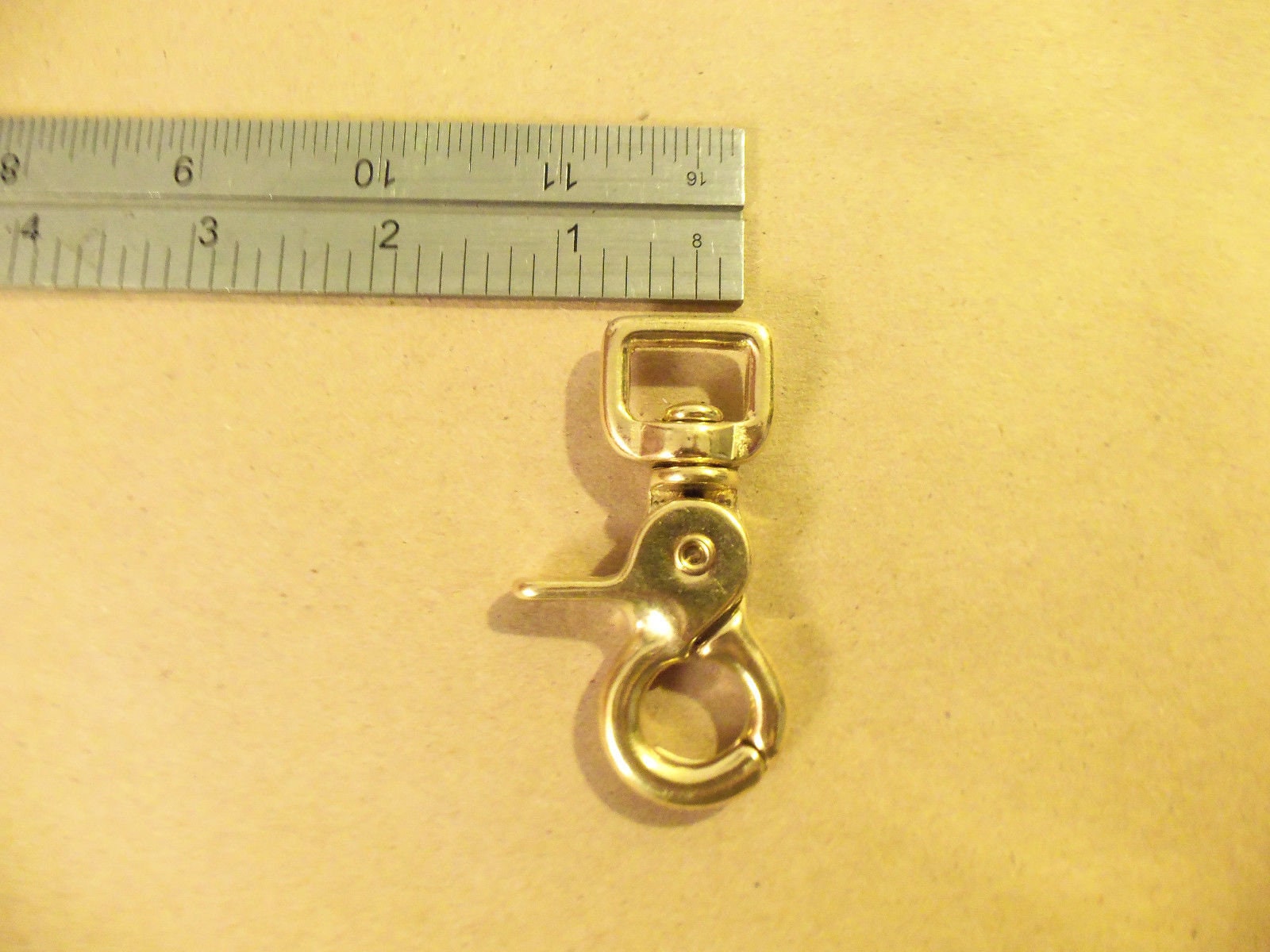 Square Eye Solid Brass Scissor Swivel Snaps 1/2,3/4,1 pack of 5 - Etsy