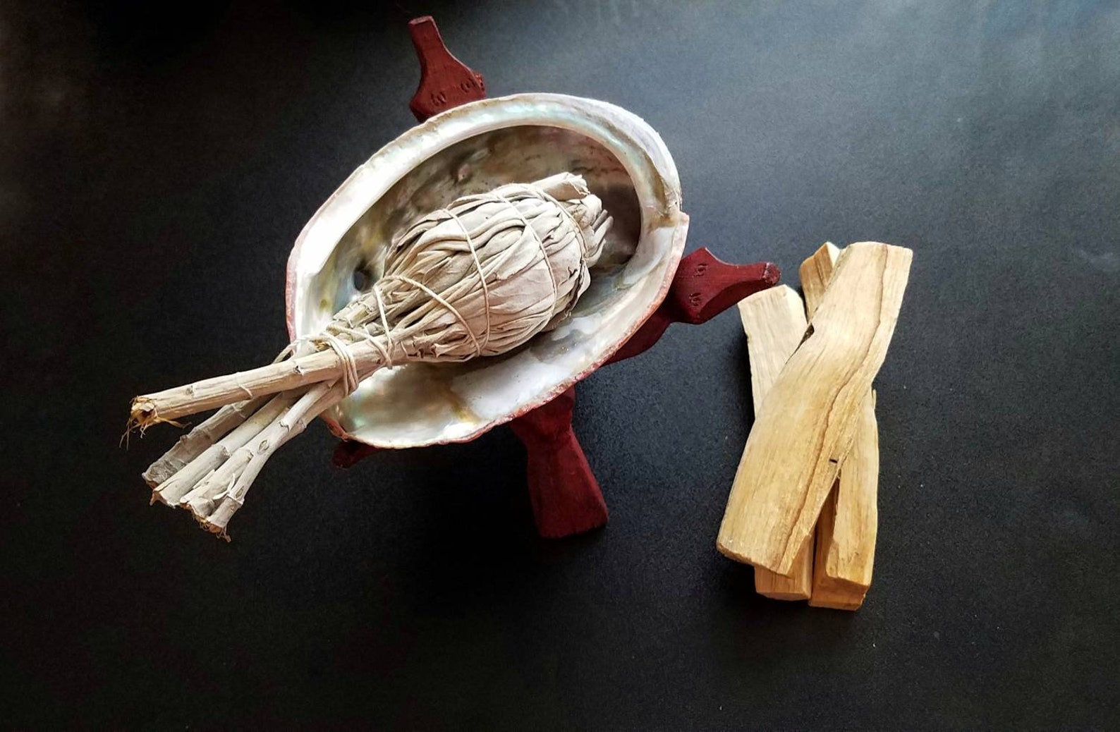 CEDAR Smudge Wand smoke Cleansing Ritual House Smudging Cleanse Sage ...