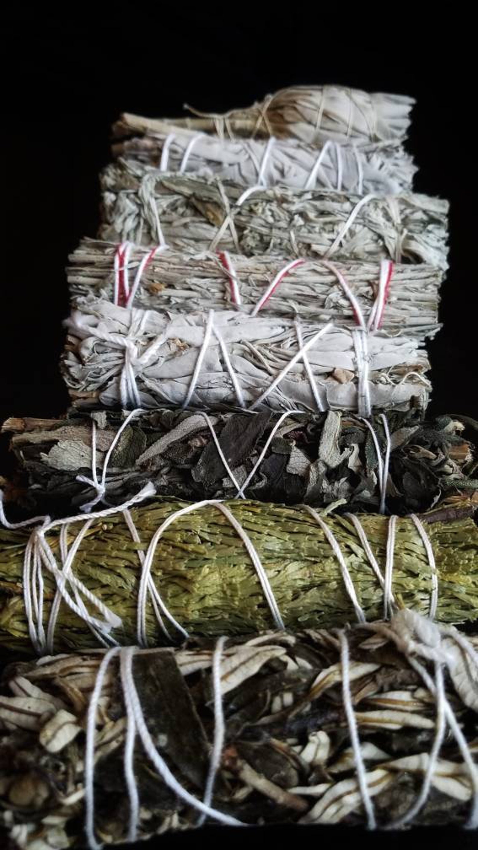 CEDAR Smudge Wand smoke Cleansing Ritual House Smudging Cleanse Sage ...