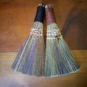 Witches Altar Besom Handheld Wiccan Broom Pagan Crystal | Etsy