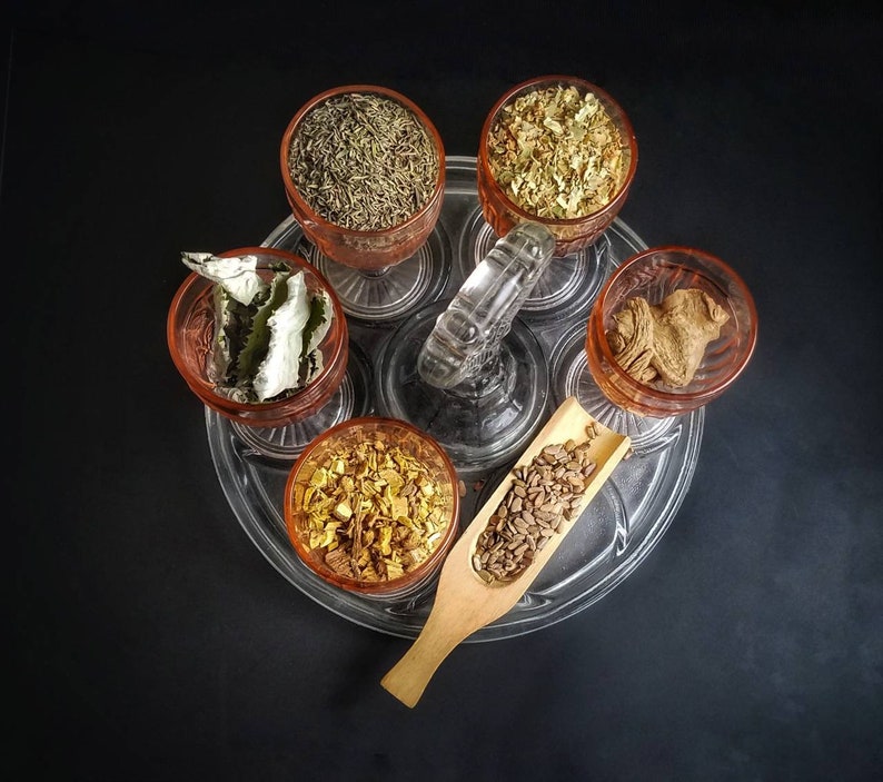 Kitchen Witch Herb Sampler Apothecary Starter Kit Herbalism Etsy