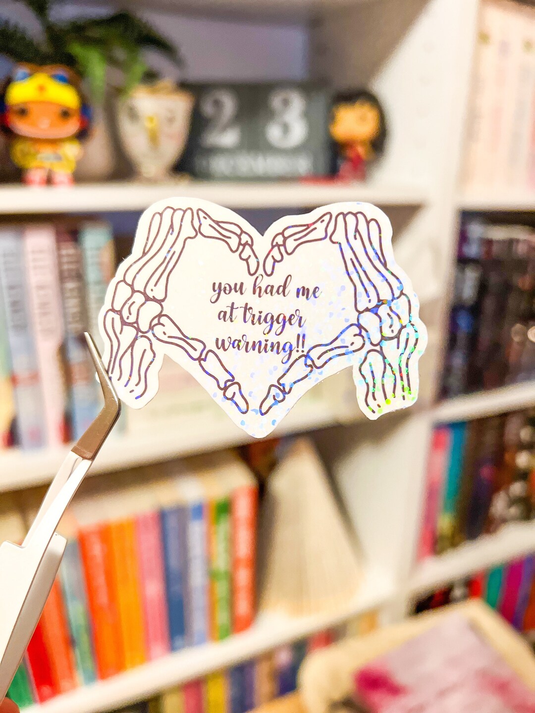 Trigger Warning Sticker - Etsy