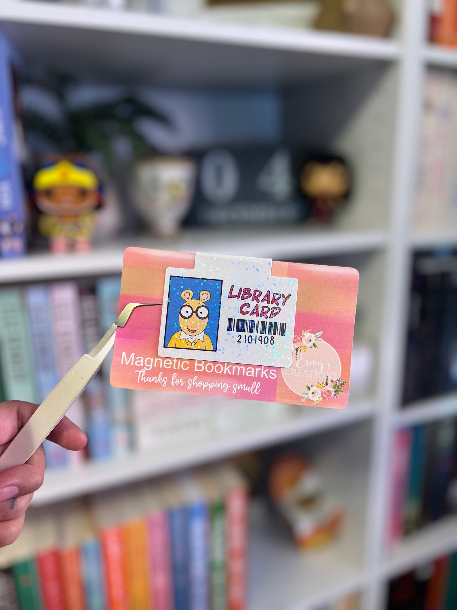 Inspired Arthur Magnetic Bookmark - Etsy