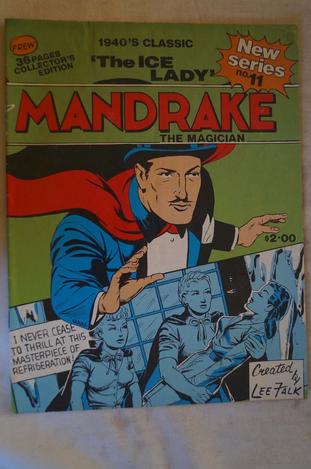 Classic Frew Comic Collectors Edition Mandrake the Magician the Ice ...