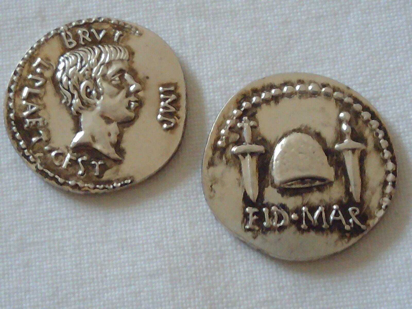 Roman - Rome - Brutus - Eid Mar - Ides of March - Ancient Souvenir Coin ...