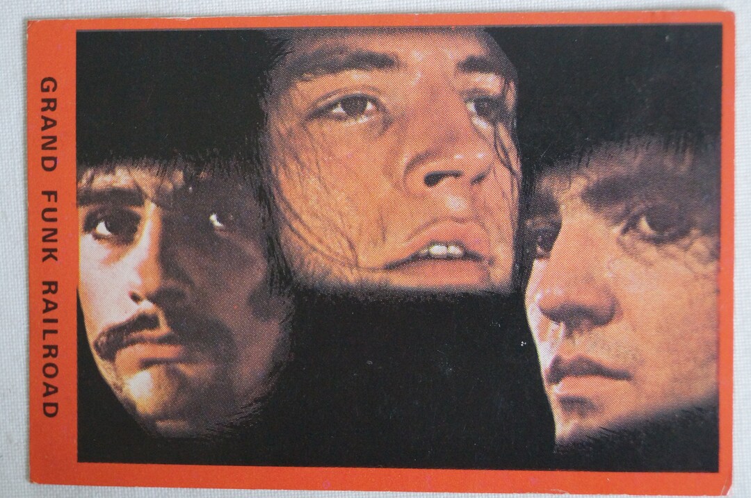EMI Pop Star Series Vintage 1973 Tip Top Sunblest Trade Card Grand Funk ...