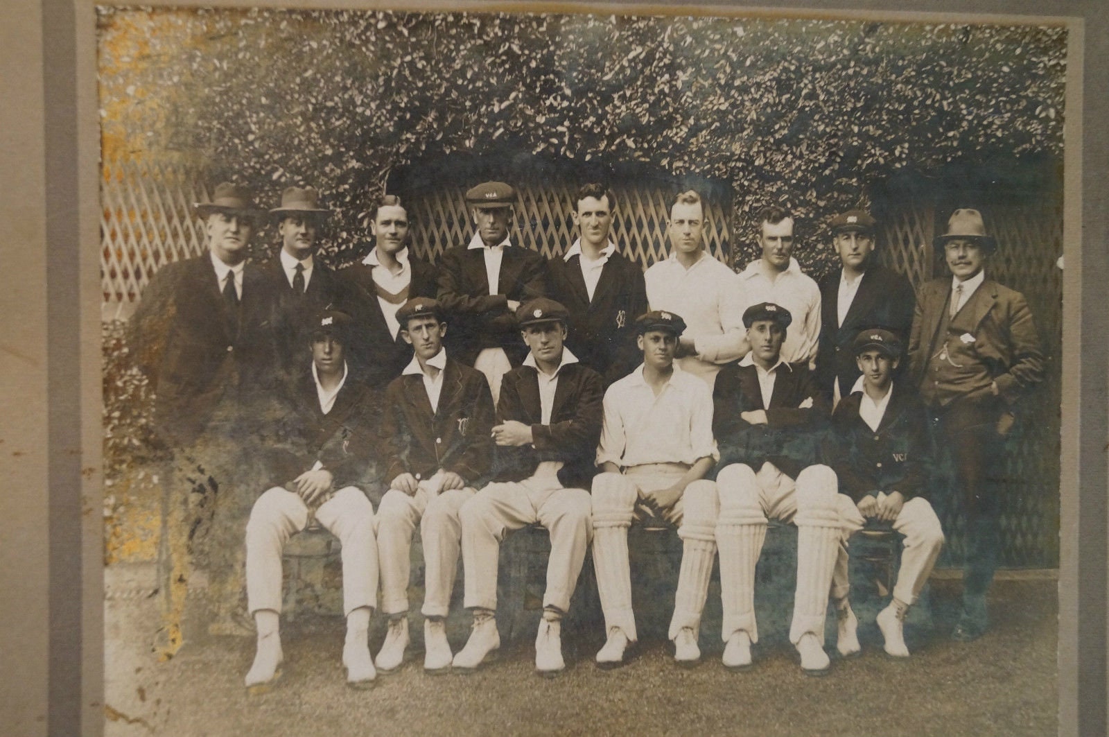 Vintage 1924-25 Victorian Cricket Team Official Photo | Etsy