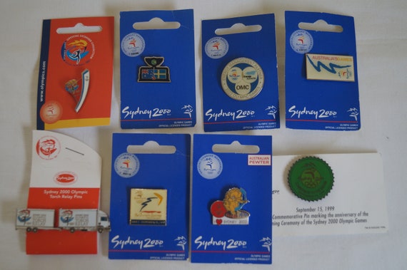Olympic Games Collectable Sydney 2000 Lot of 8 X Olympic - Etsy