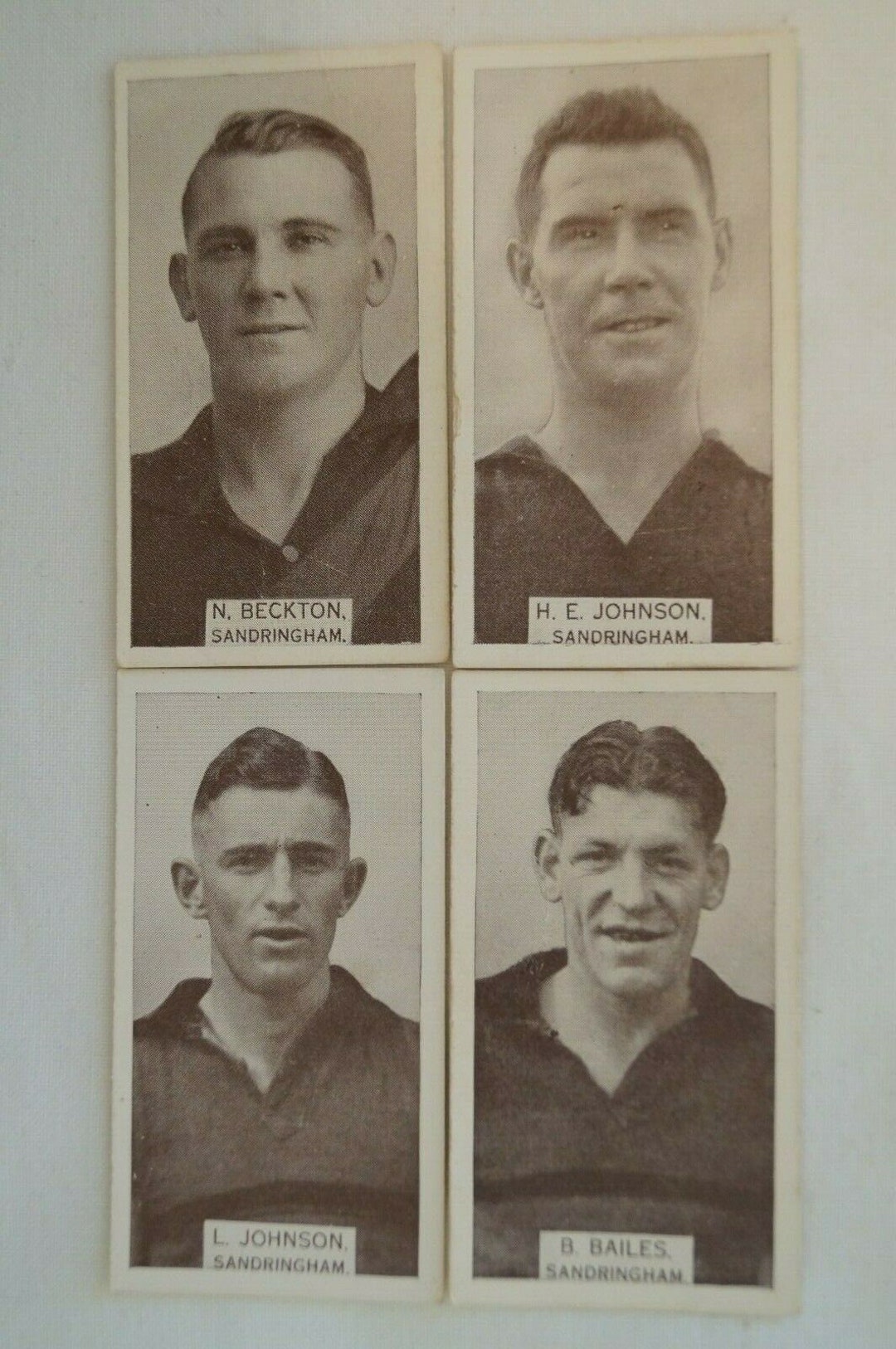Sandringham - AFL-VFL-VFA Football - Vintage Pre WW2 - 1933 - Wills ...