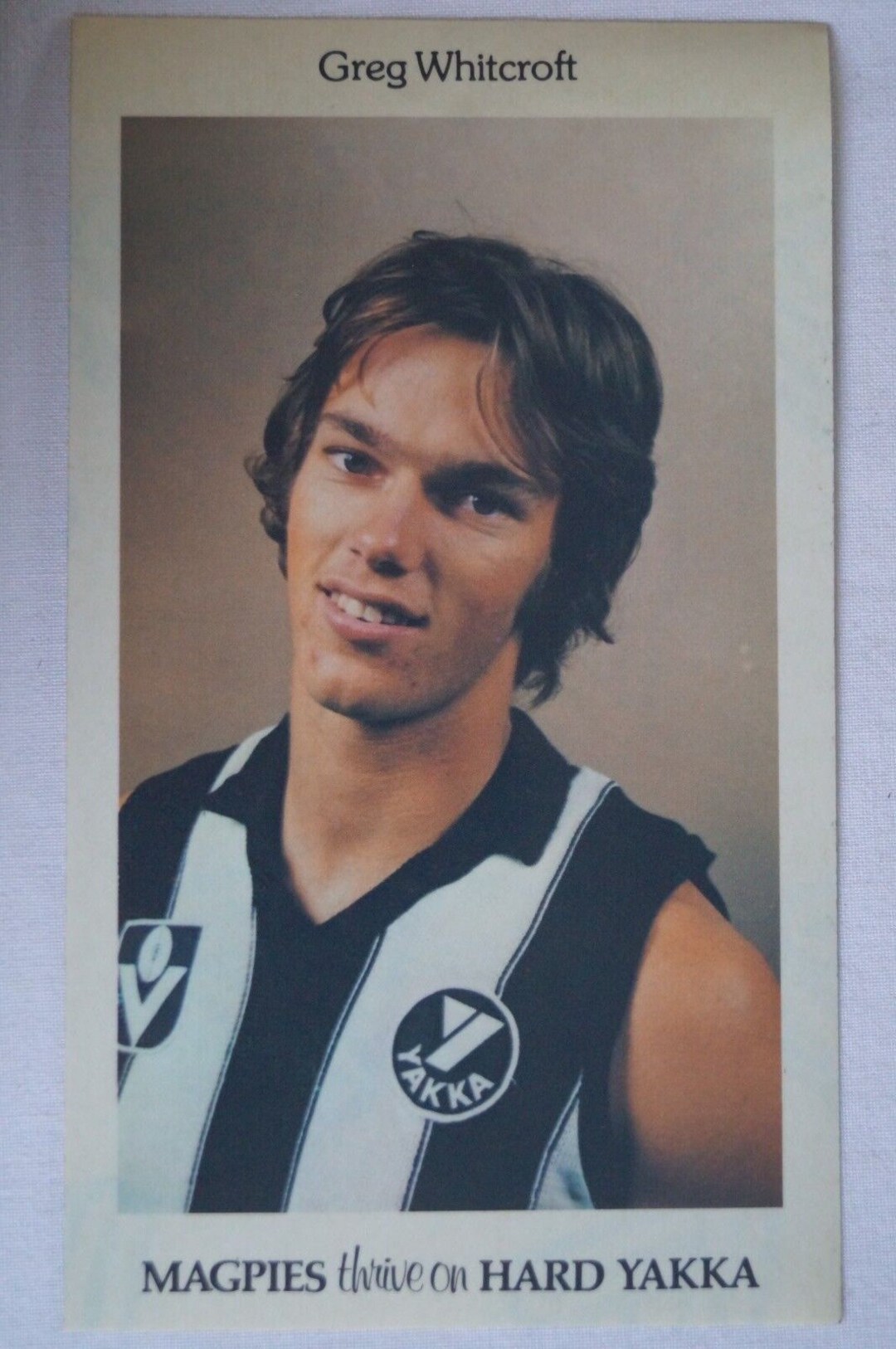 Collingwood Magpies AFL-VFL Football Scarce Yakka Sticker Series I Greg ...