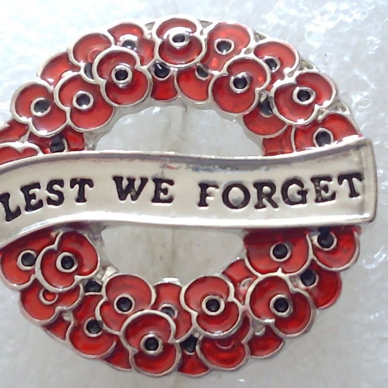 Lest We Forget Ribbon - Etsy Australia