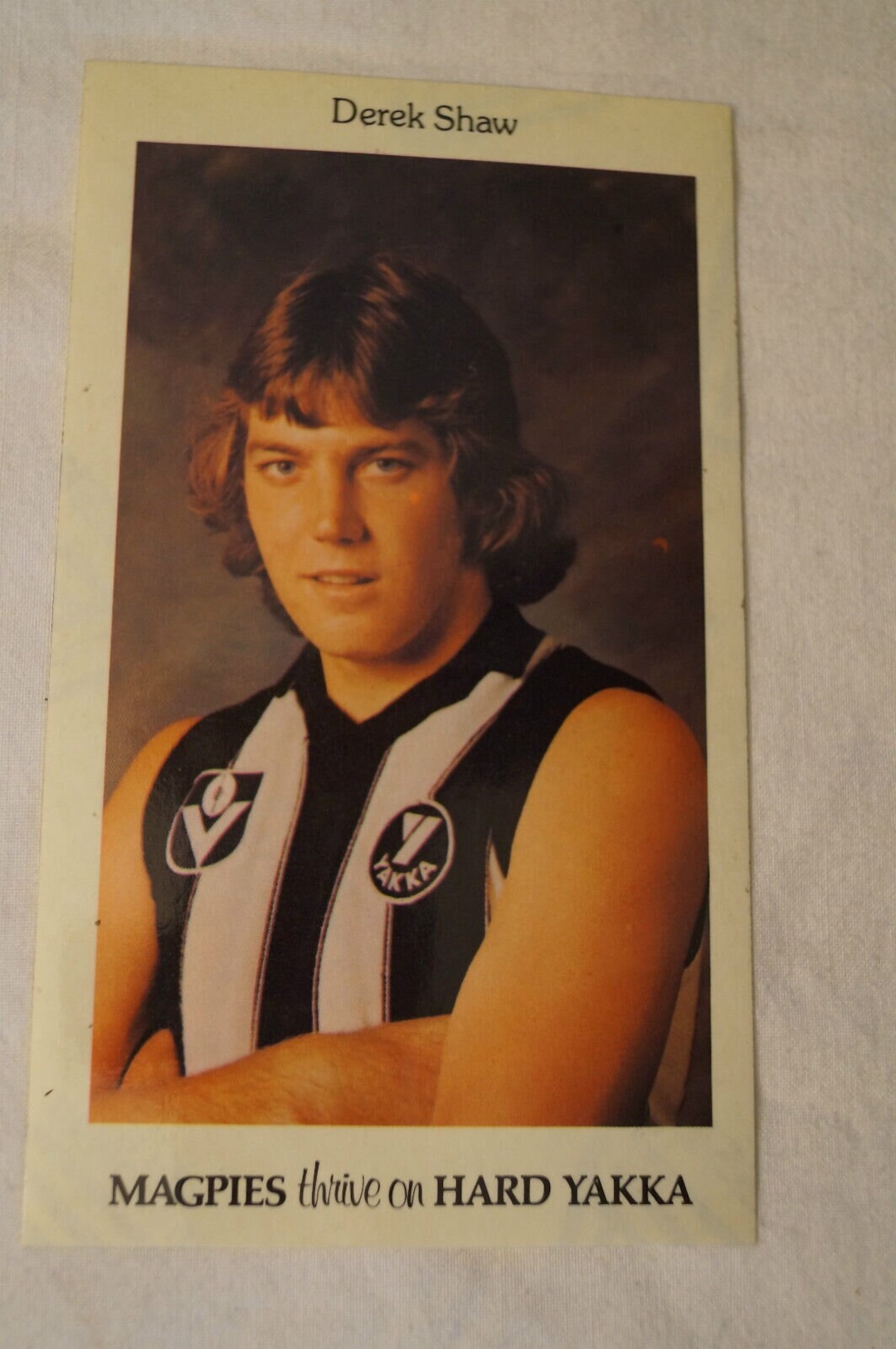 Collingwood Magpies AFL-VFL Football Scarce Yakka Sticker Series I ...