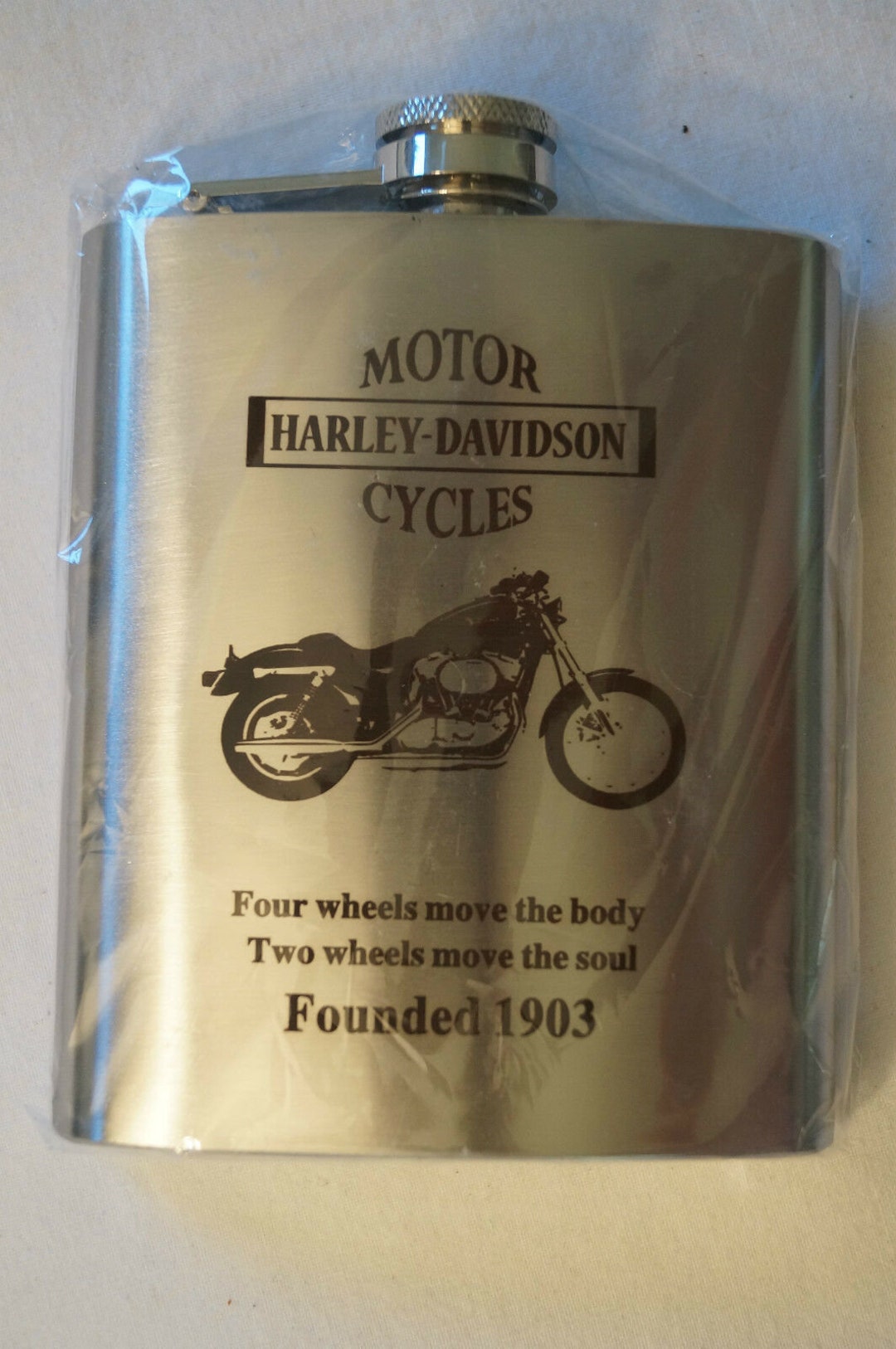 Collectable - Useable - Harley Davidson - Founded 1903 - 7oz. Stainless ...